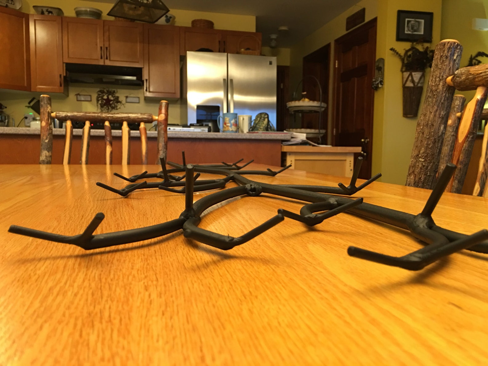 Metal Branch Coat Rack wall Mounted Branch Finished in Flat - Etsy