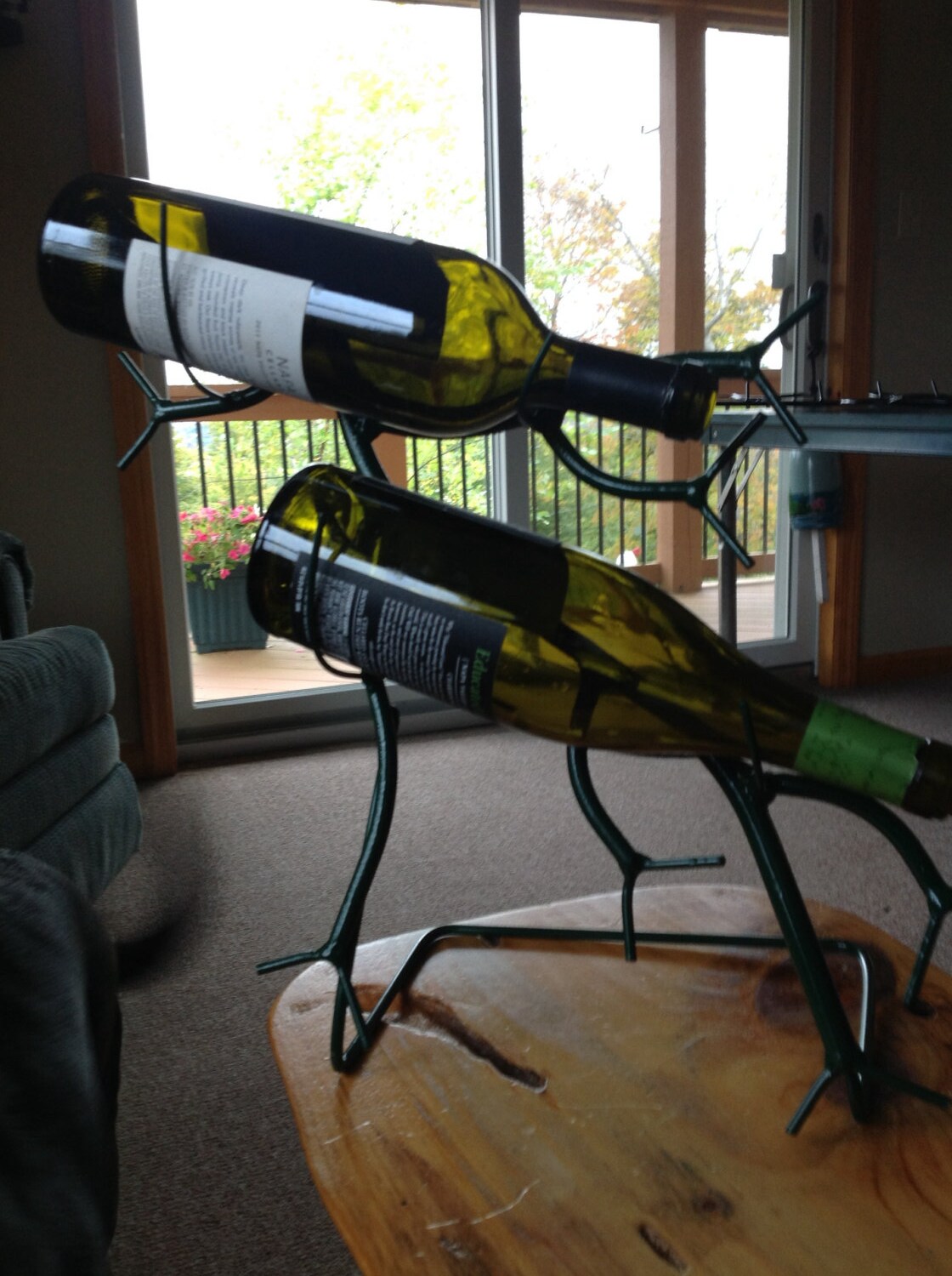 Branch Style Wine Rack Sits on Table, Stable and Strong - Etsy