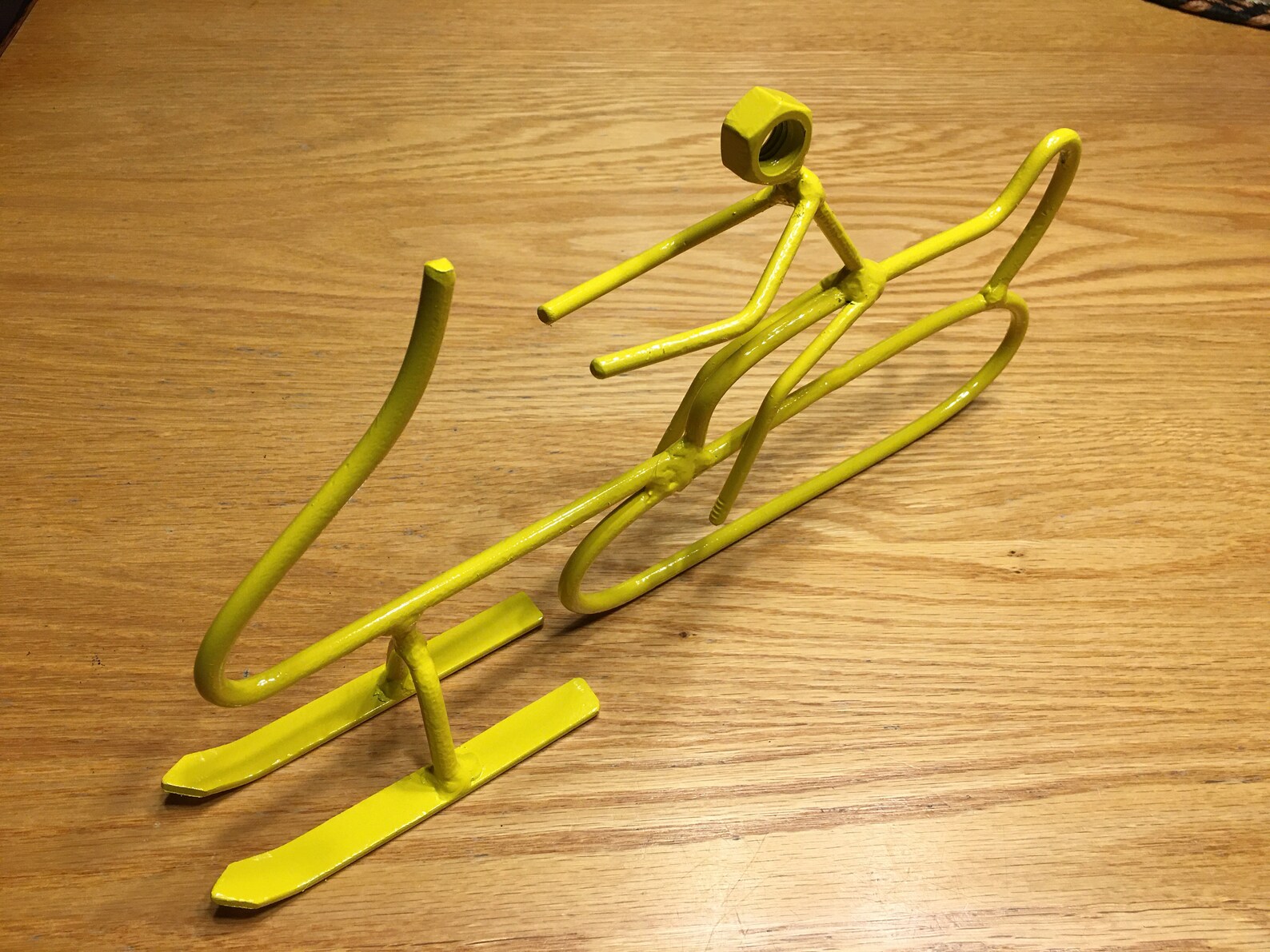 Snowmobile and Rider Figure Unique Ski Doo Polaris Yamaha | Etsy