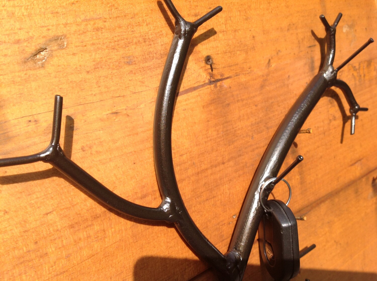 Branch Shaped Rack Ideal for Keys or Jewelry. Branch is Wall Mounted - Etsy
