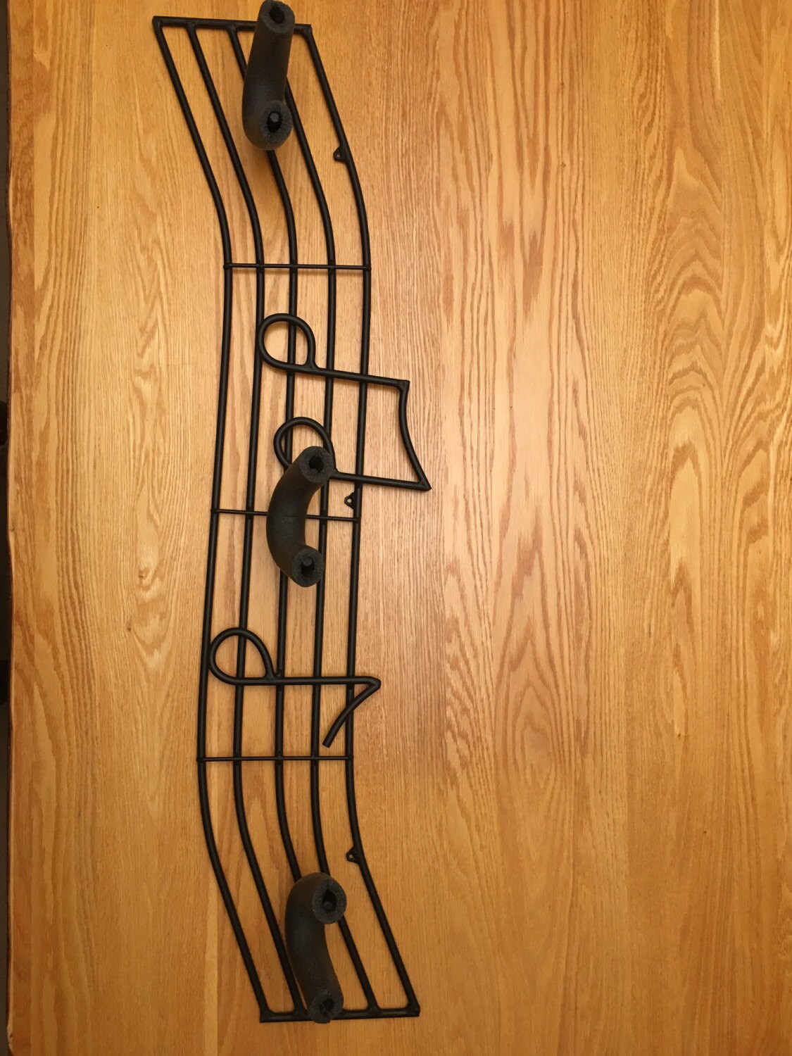 Music Guitar Holder With Notes - Etsy