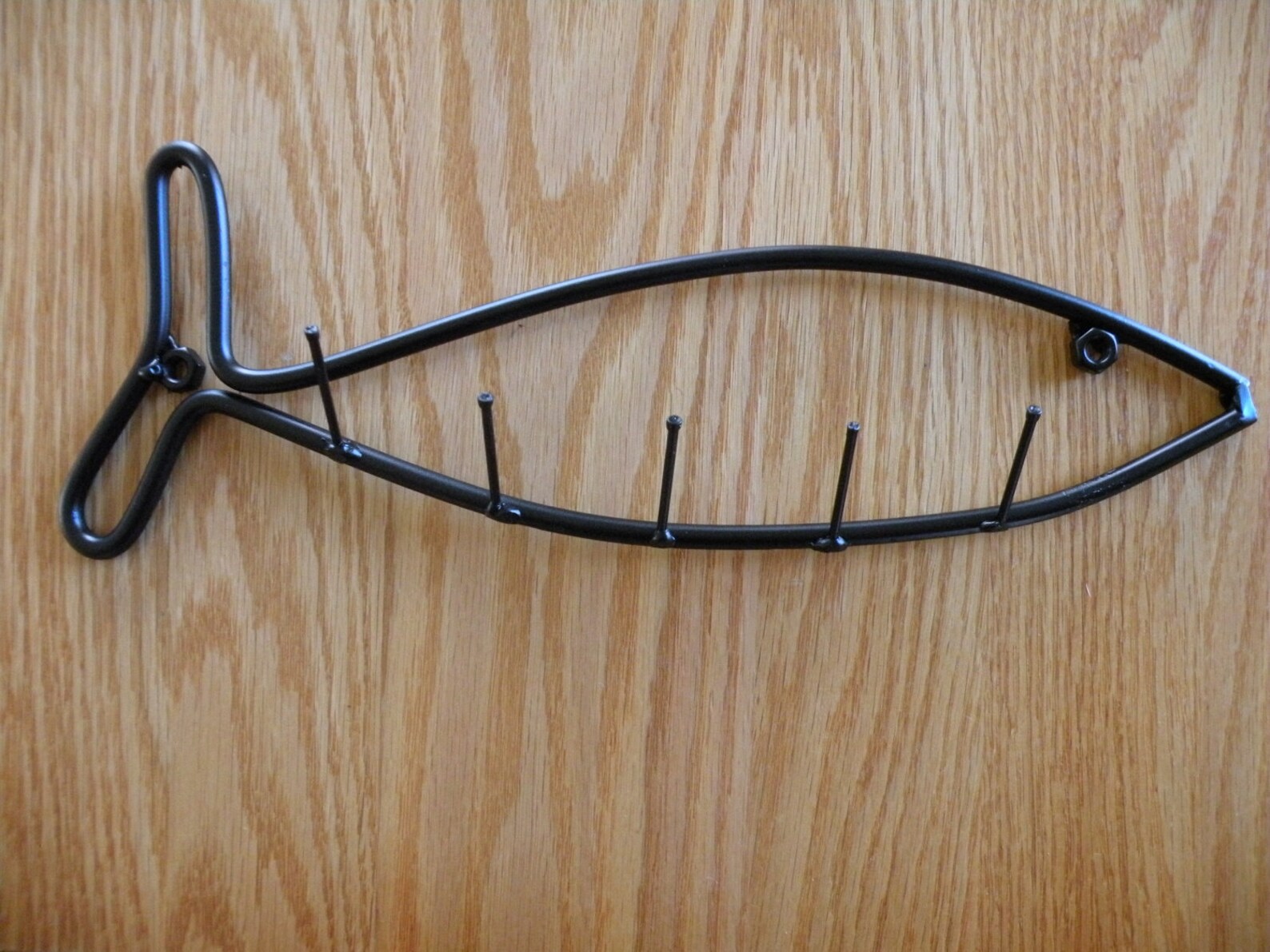 Fish key Rack Two different styles 1 trout or 1 sunfish / | Etsy