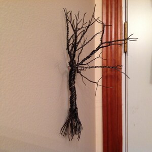 Metal Wire Jewelry Tree ( Large ) Jewelry Organizer Key Tree Wall ...