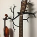 Musical Instrument Rack Wall Mounted Holder. Holds Two Instruments ...