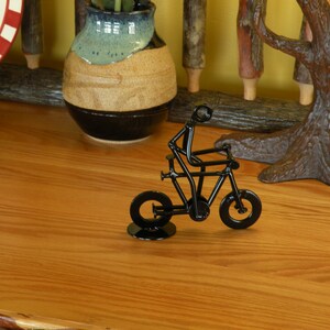 Bike Rider , Bicycle , Biker , Cyclist , One of a Kind Figure - Etsy