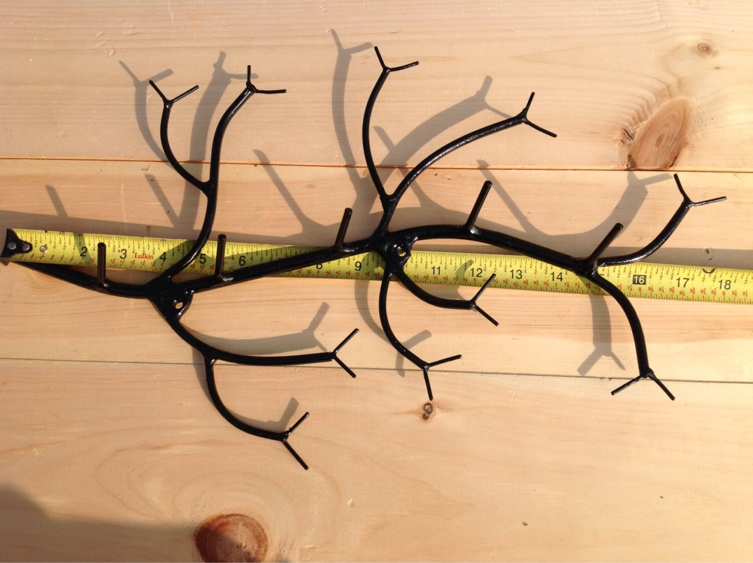 Branch Shaped Rack Ideal for Keys or Jewelry. Branch is Wall Mounted - Etsy