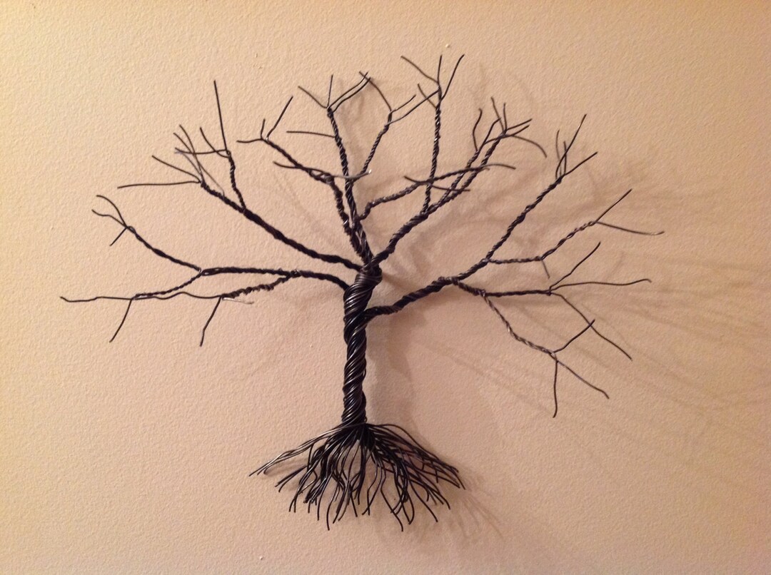 Metal Wire Jewelry Tree ( Large ) Jewelry Organizer Key Tree Wall ...