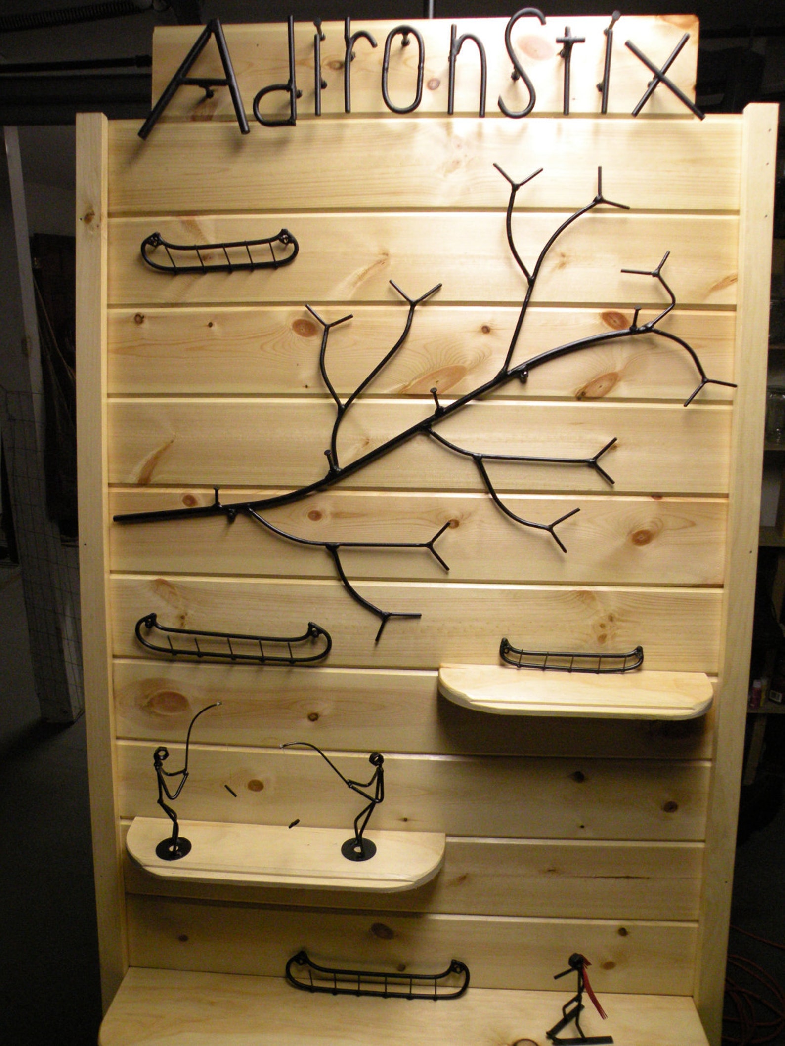 Fish key Rack Two different styles 1 trout or 1 sunfish / | Etsy