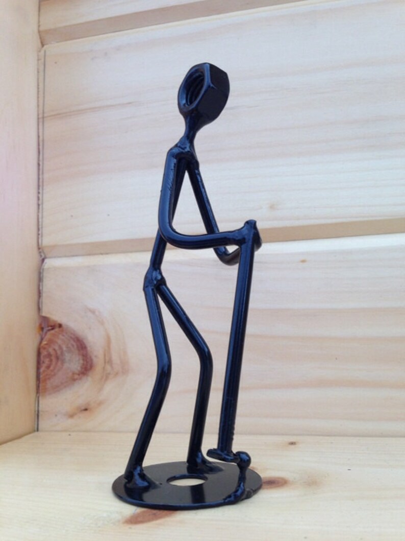 Golf , Golfer Figure With Club 1 of a Kind Original - Etsy