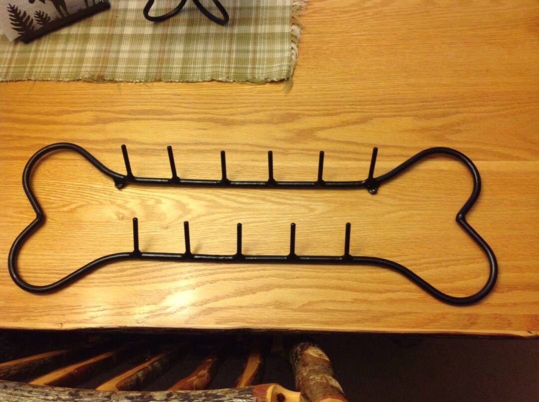 Large Dog Bone Leash Rack - Etsy