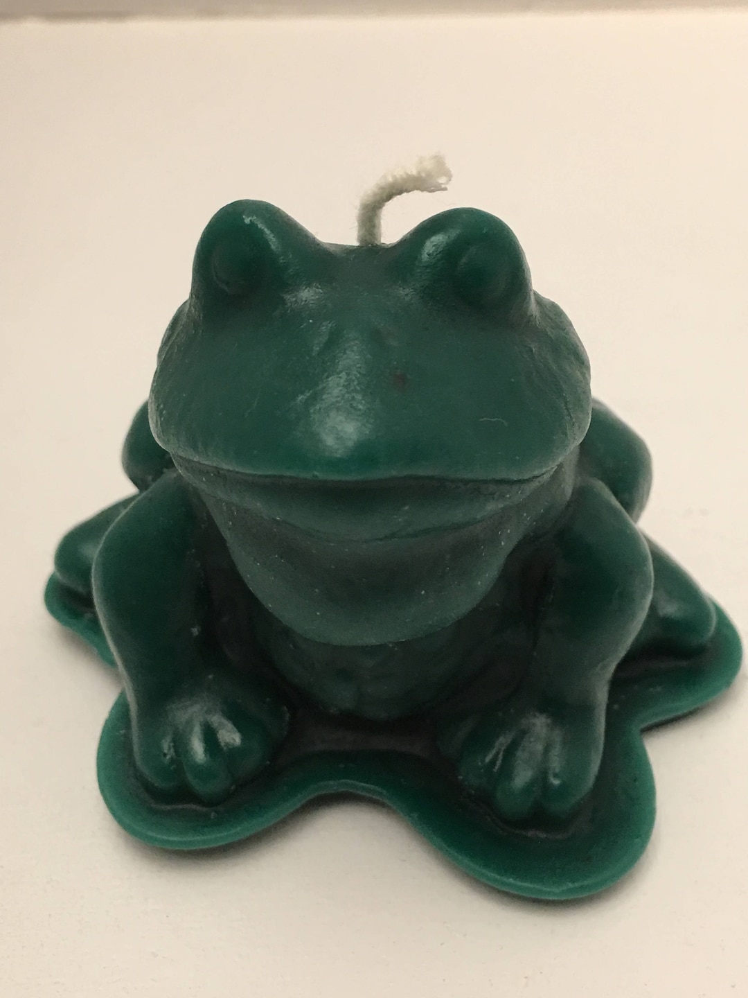 Frog Beeswax Candle - Etsy