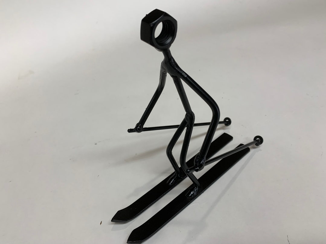 Skier Figure 6" Tall Available With Straight Down Hill or Snow Plow ...