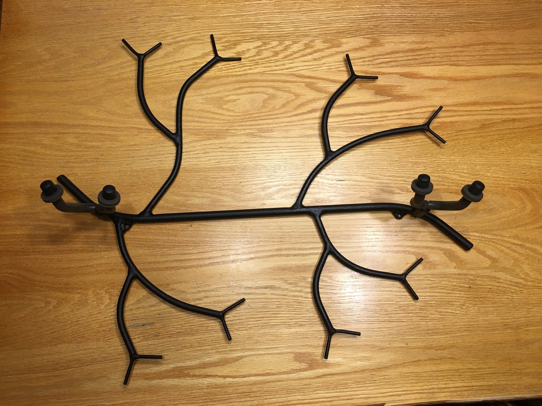 Wall Mounted Violin Rack Holds Two Violins and Bows 24" Long. - Etsy