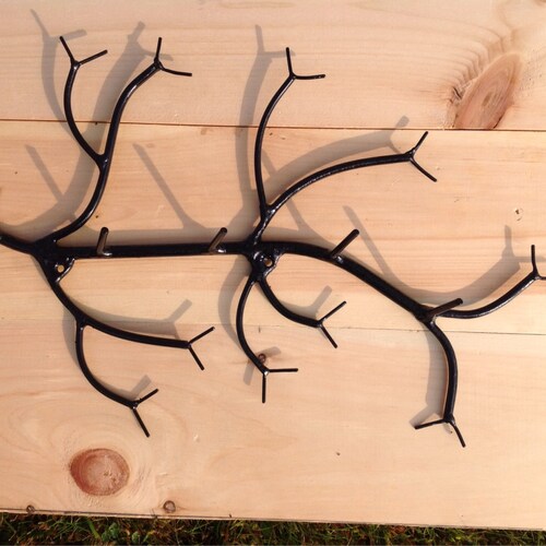 Branch Shaped Rack Ideal for Keys or Jewelry. Branch is Wall - Etsy