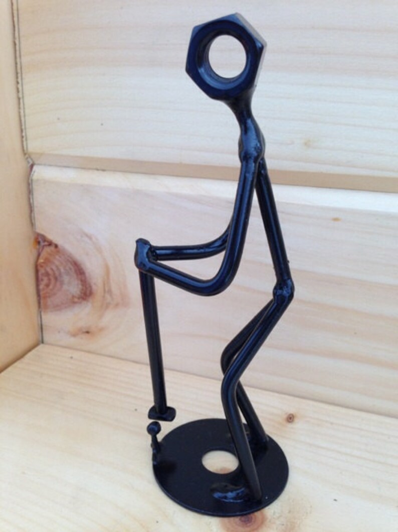 Golf Golfer Figure With Club 1 of a Kind Original | Etsy