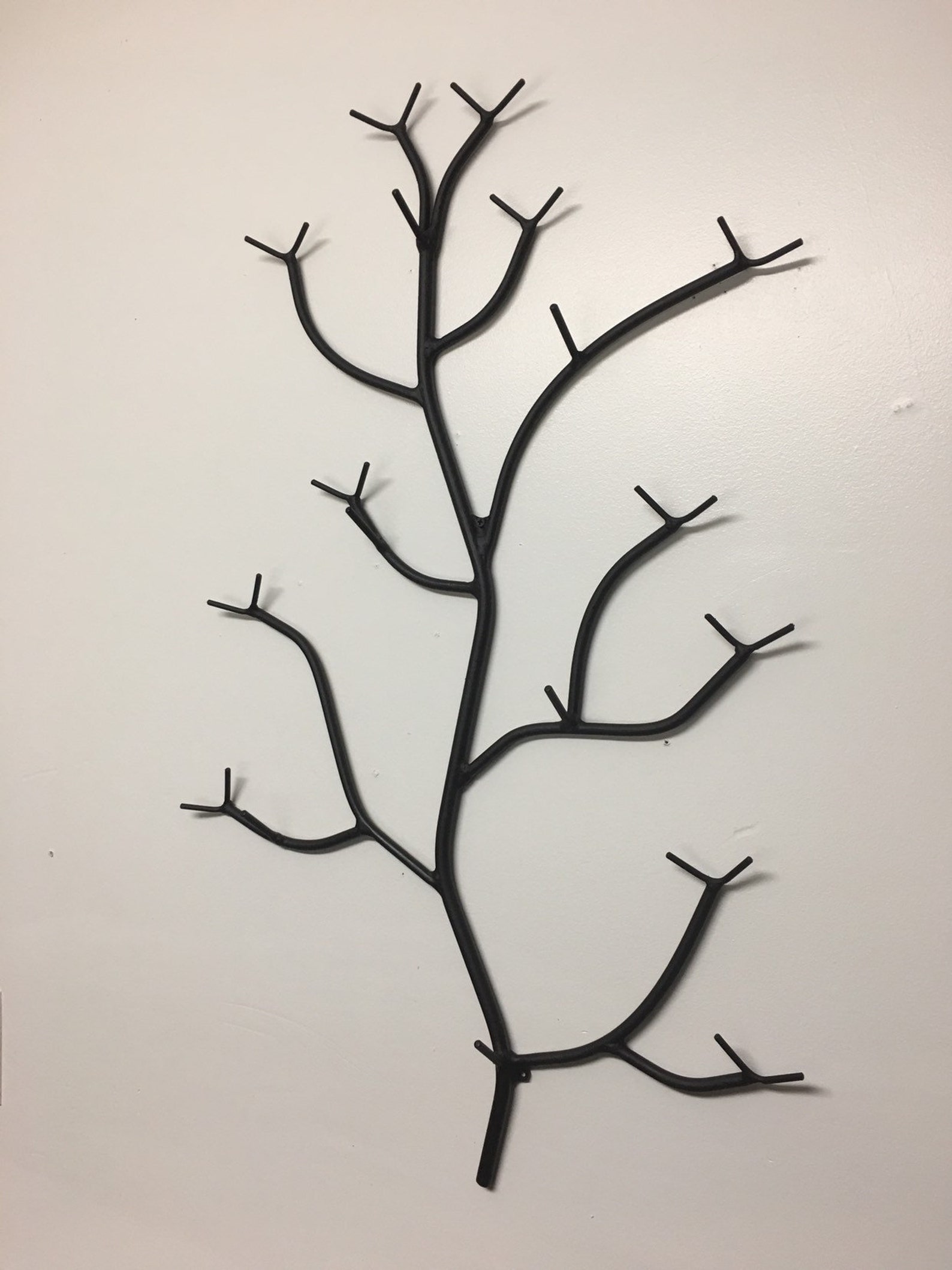 Custom Order Coat Rack Branch Shaped Wall Mounted Branch, Designed to ...