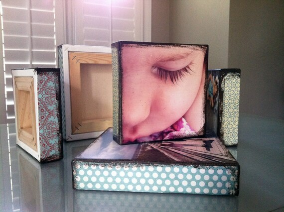 Items similar to Canvas Mounted Photos on Etsy
