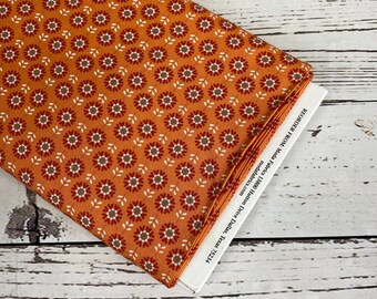 Moda Orange Fabric | Etsy