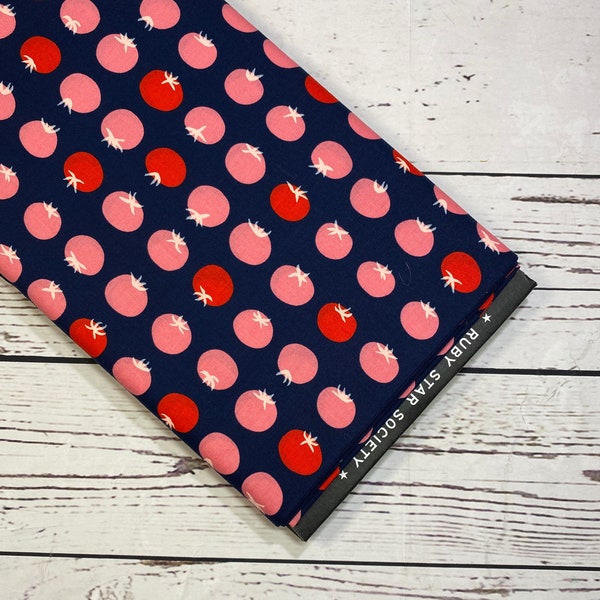 Ruby Star Fabric - Etsy