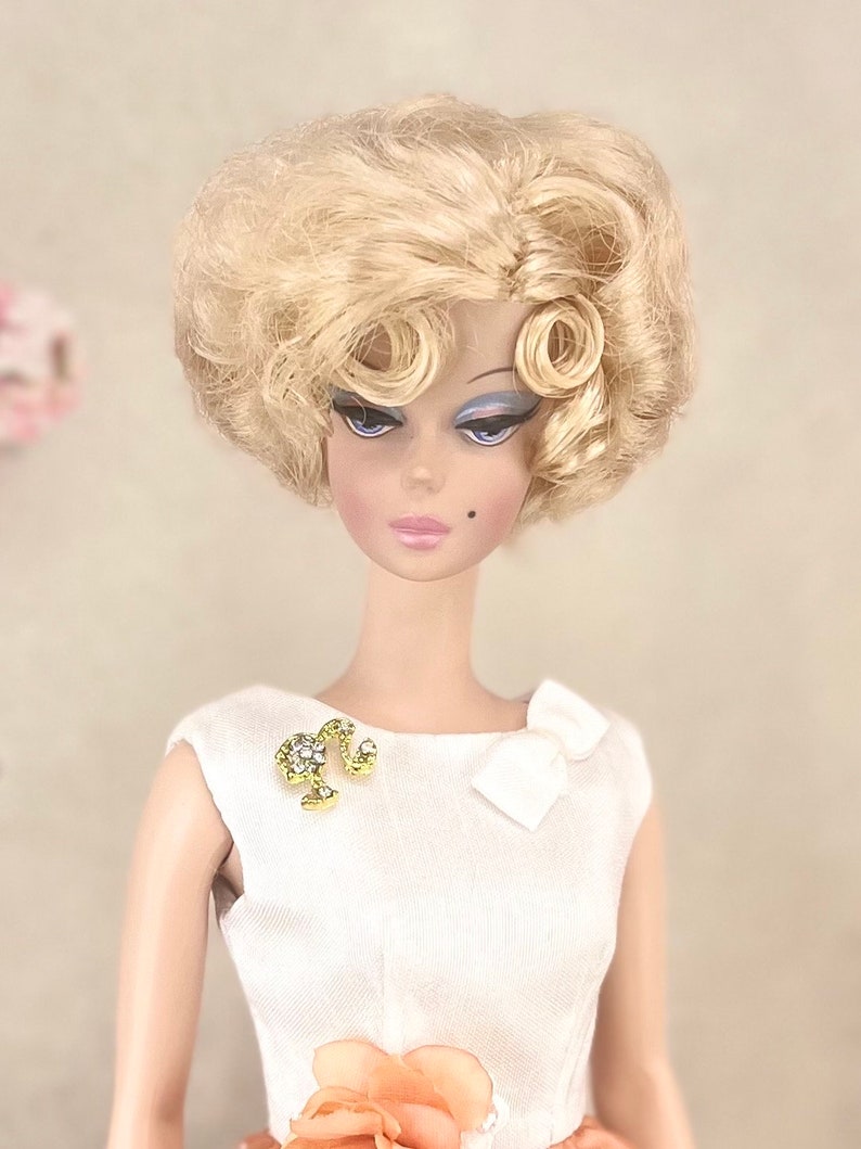 Magnetic Barbie Silhouette Brooch for 1/6 Doll Silkstone, Vintage ...