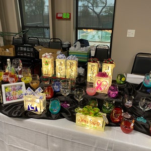 NURSE Love*inspire*heal Lighted 6x6 Glass Block Night Light, Nurse Gift ...