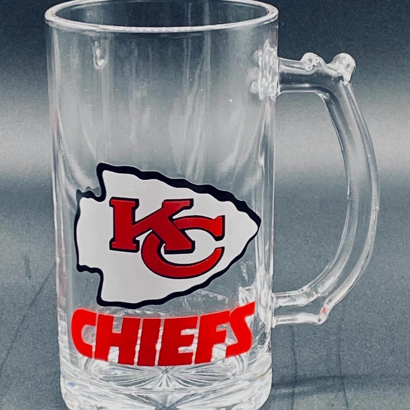 Chiefs Beer Mug - Etsy