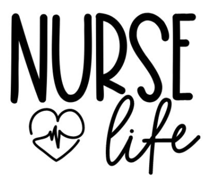 NURSE Loveinspireheal Lighted 6x6 Glass Block Night Light, Nurse Gift ...