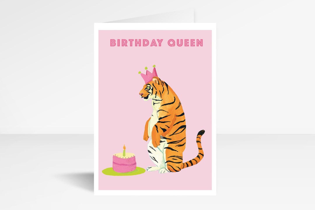 Birthday Queen Birthday Card - Etsy