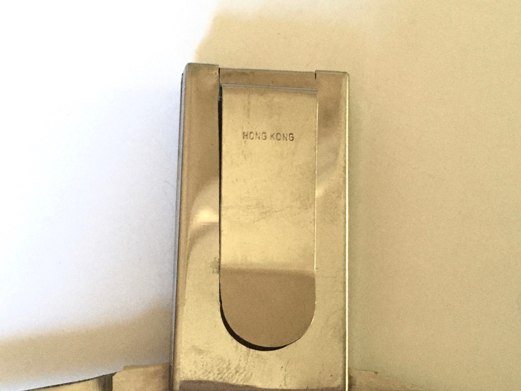 Vintage Chrome Money Clip Pocket Knife Middle Eastern Desert Scene - Etsy