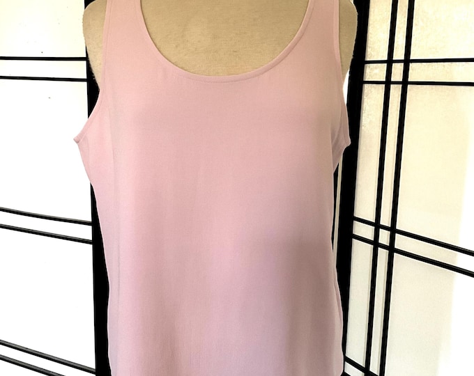 Vintage Eileen Fisher Silk Shell Top Dusty Rose Tank Top NWT - Etsy