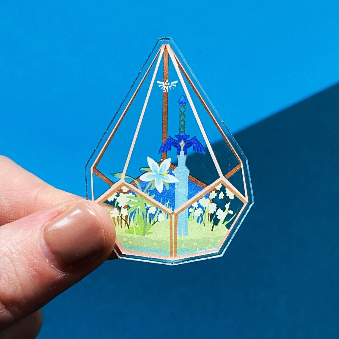 Legend of Zelda Breath of the Wild Terrarium Clear Acrylic - Etsy