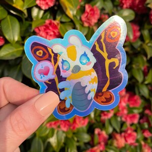 Baby Queen Mothra - Holographic Waterproof Vinyl Sticker - Etsy