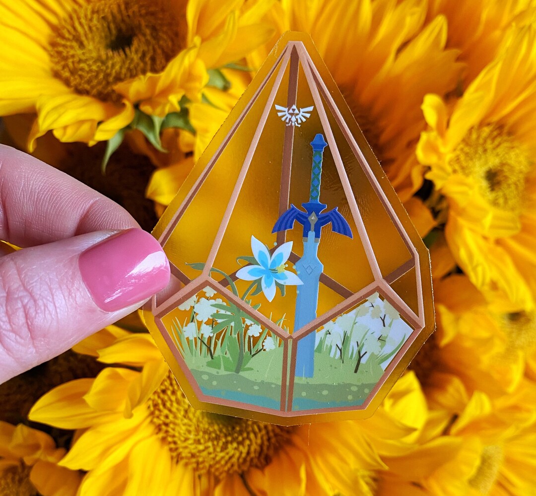 Zelda Breath of the Wild Terrarium Clear Die Cut Sticker - Etsy