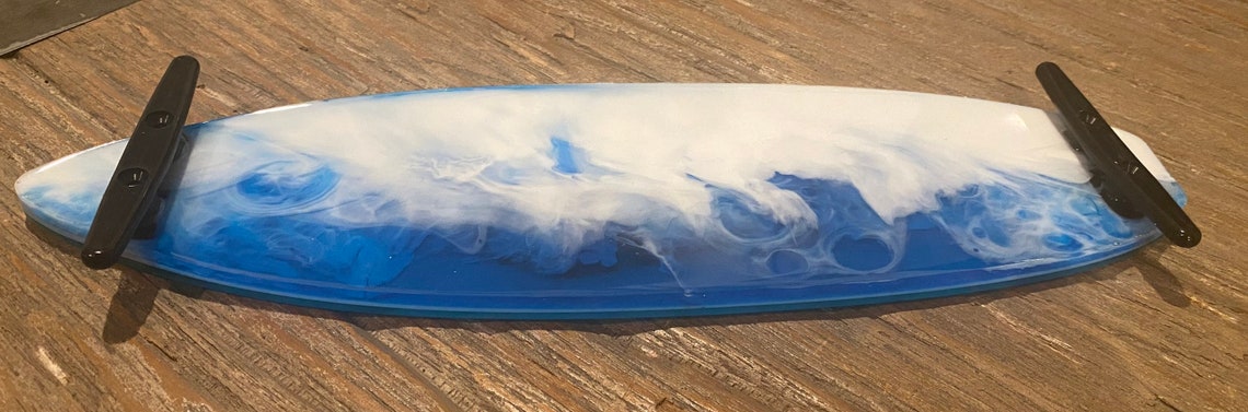 Surfboard Ocean Wave Boat Cleat Tray - Etsy