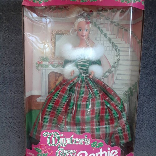 1998 Avon Winter Splendor Barbie Doll - Etsy