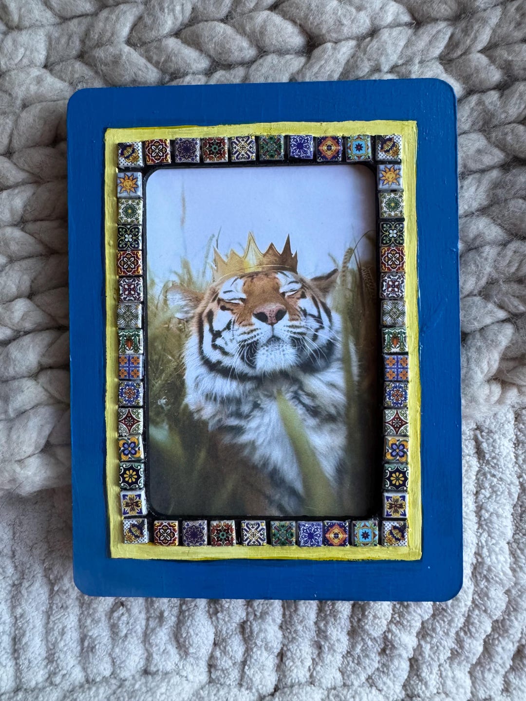 4x6 Tiny Talavera Frame - Etsy