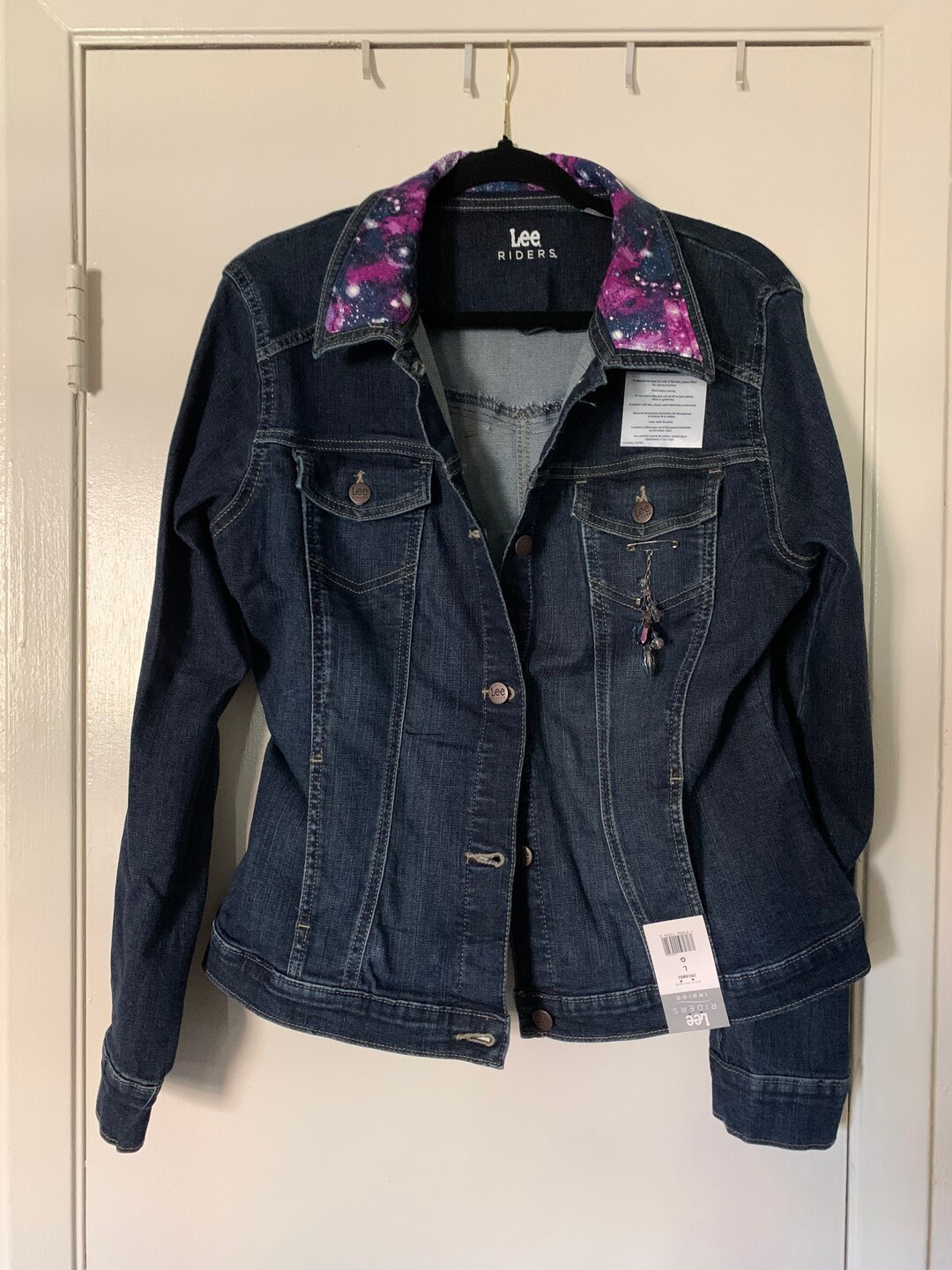 Galaxy Jean Jacket - Etsy