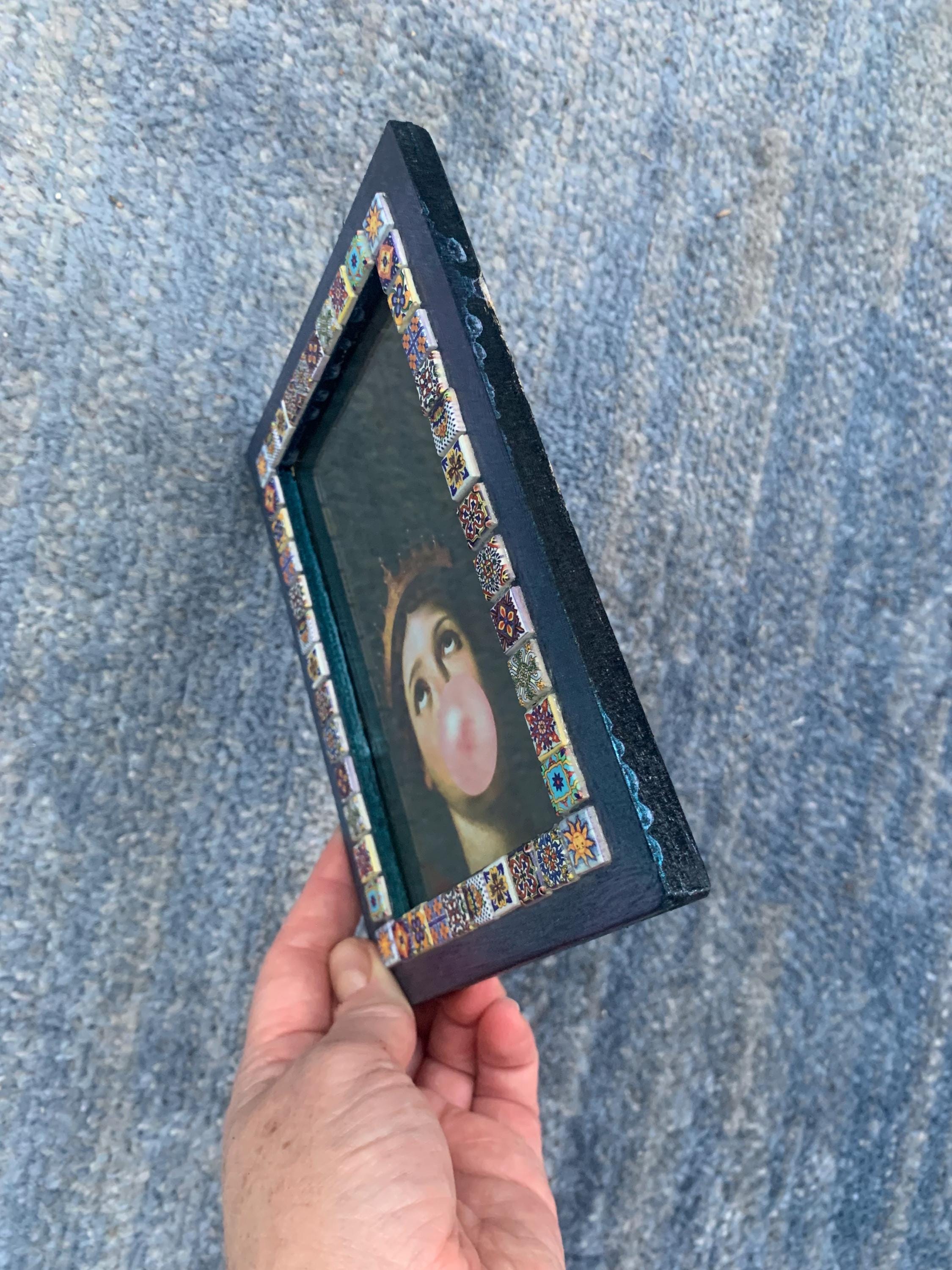 Blue Tiny Talavera Frame - Etsy