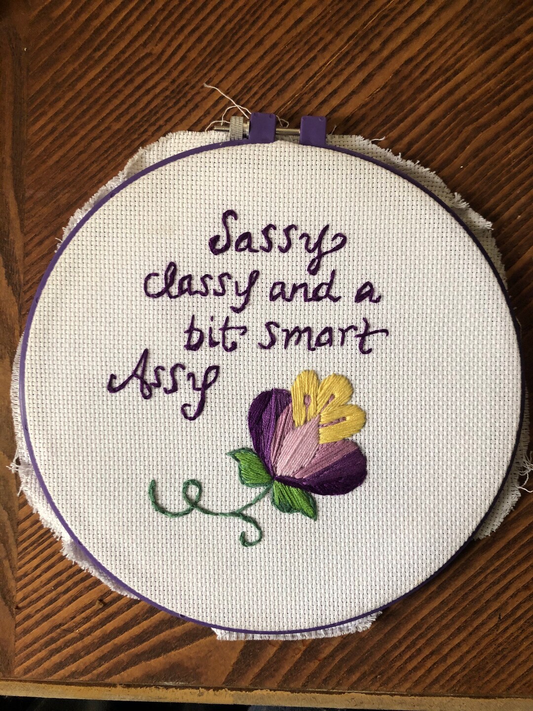 Classy & Smart Assy Embroidery - Etsy