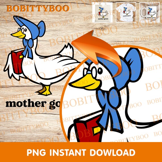Cartoon Mother Goose