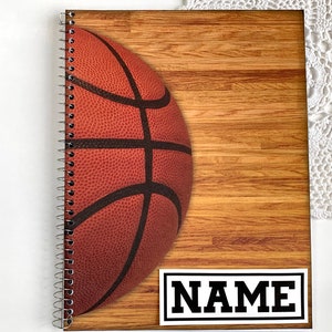 Personalized Basketball Notebook - Etsy