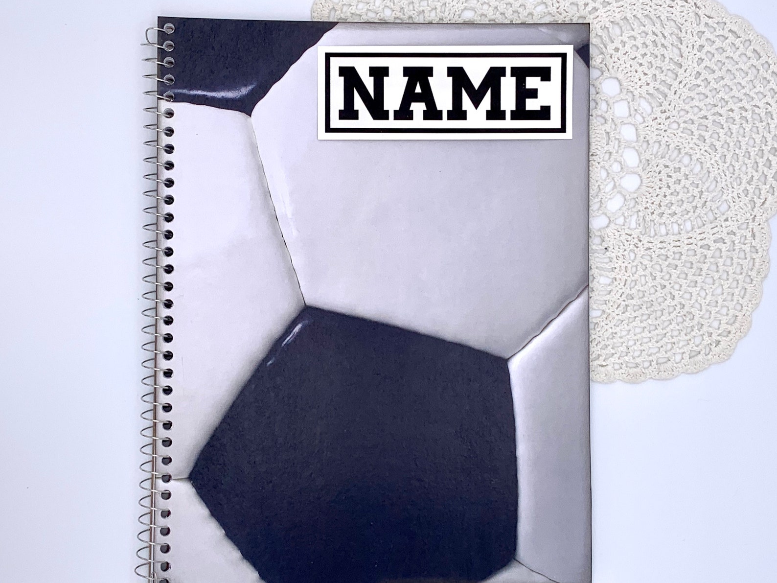 Personalized Soccer Notebook - Etsy