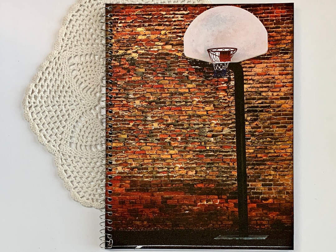 Personalized Basketball Spiral Notebook - Etsy