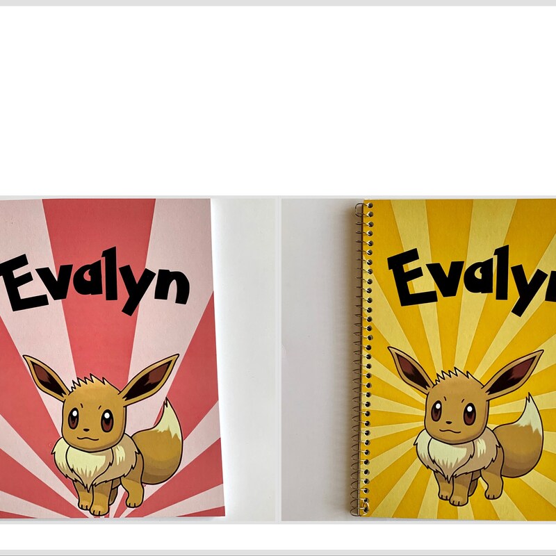 Pokemons Notebook - Etsy