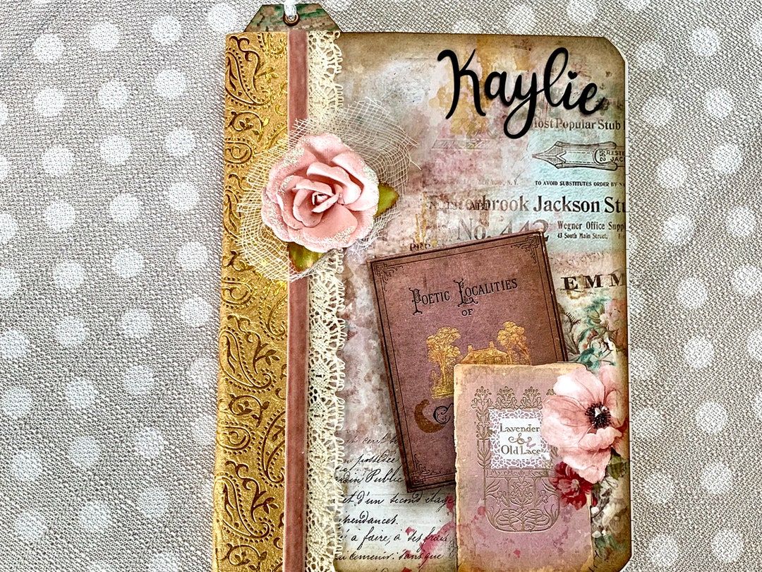 Jane Austen Themed Journal, Notebook, Smash Book, Diary, Composition ...
