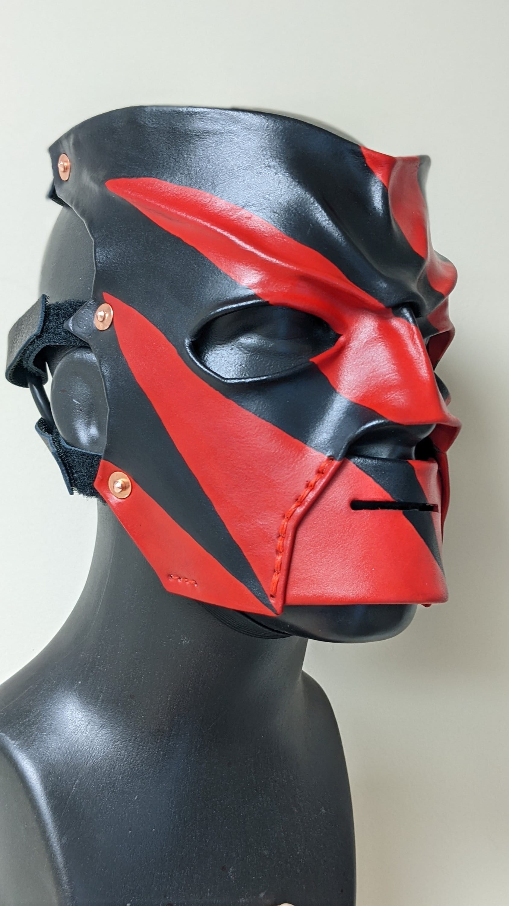 Leather Custom Kane Wrestling Mask Replica 1997 W.w.e. - Etsy
