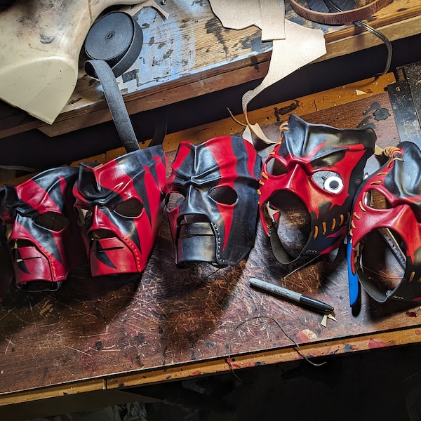 Wrestling Mask - Etsy