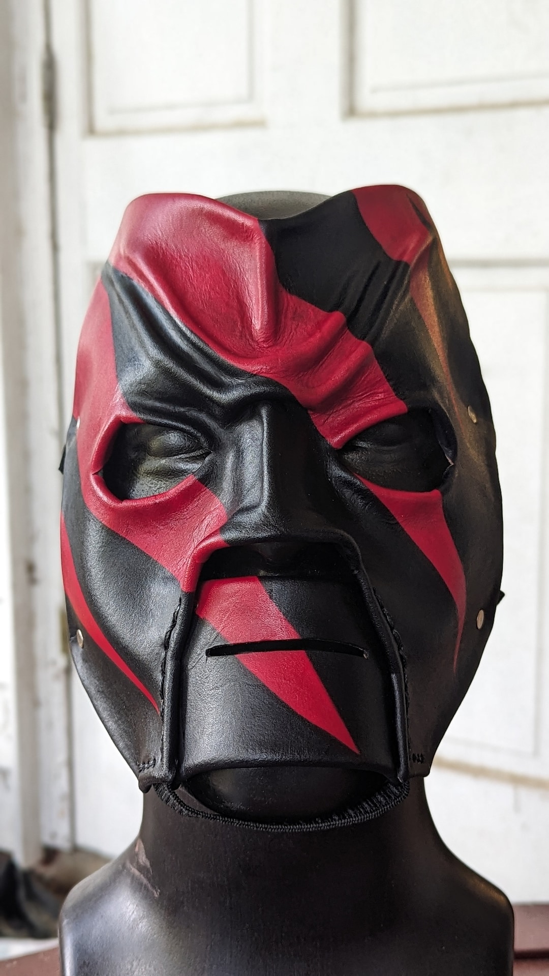 1999 / 00 Leather Custom Wrestling Kane Mask - Etsy
