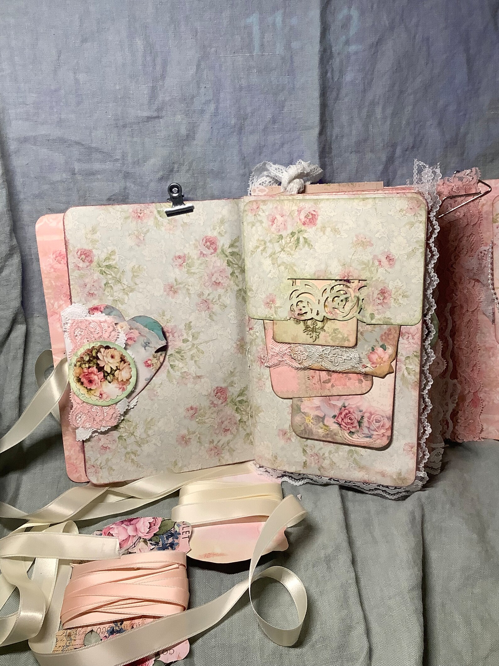 Ivory Lace Soft Cover Journal. - Etsy