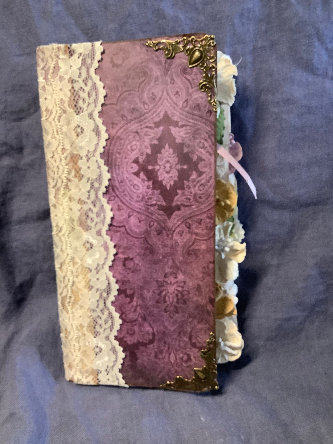 Mini Tea Stained Notebook, Gift Ideas - Etsy